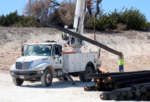 CTEC finishes powerline restoration after 3 weeks - Fredericksburg Standard