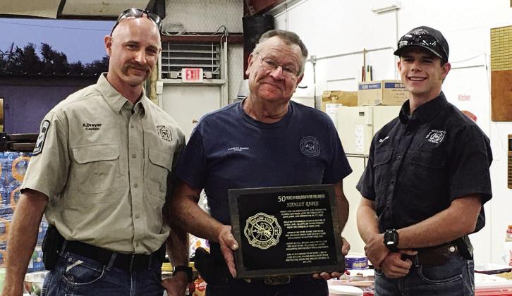 Willow City Fire, Rescue honors Rabke for 50 years - Fredericksburg ...