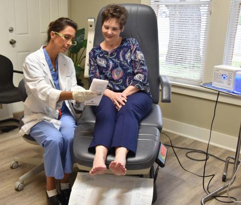 Putting feet first - Fredericksburg Standard