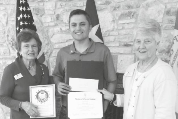 Marek given DAR Good Citizen award - Fredericksburg Standard