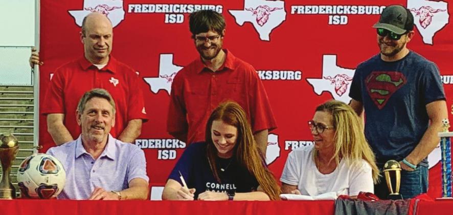 Seniors signing for next level athletics - Fredericksburg Standard