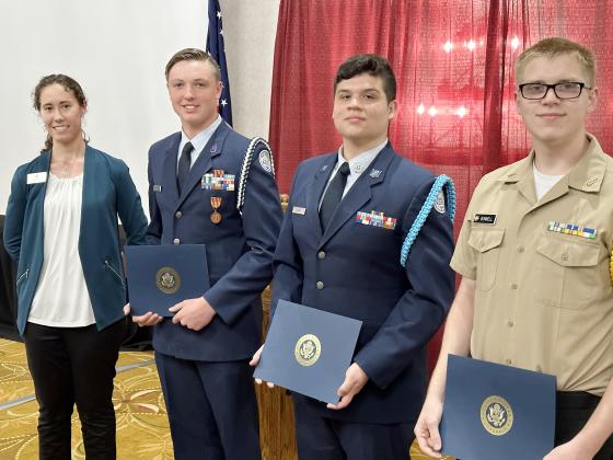 NJROTC cadet honored at MOWW - Fredericksburg Standard