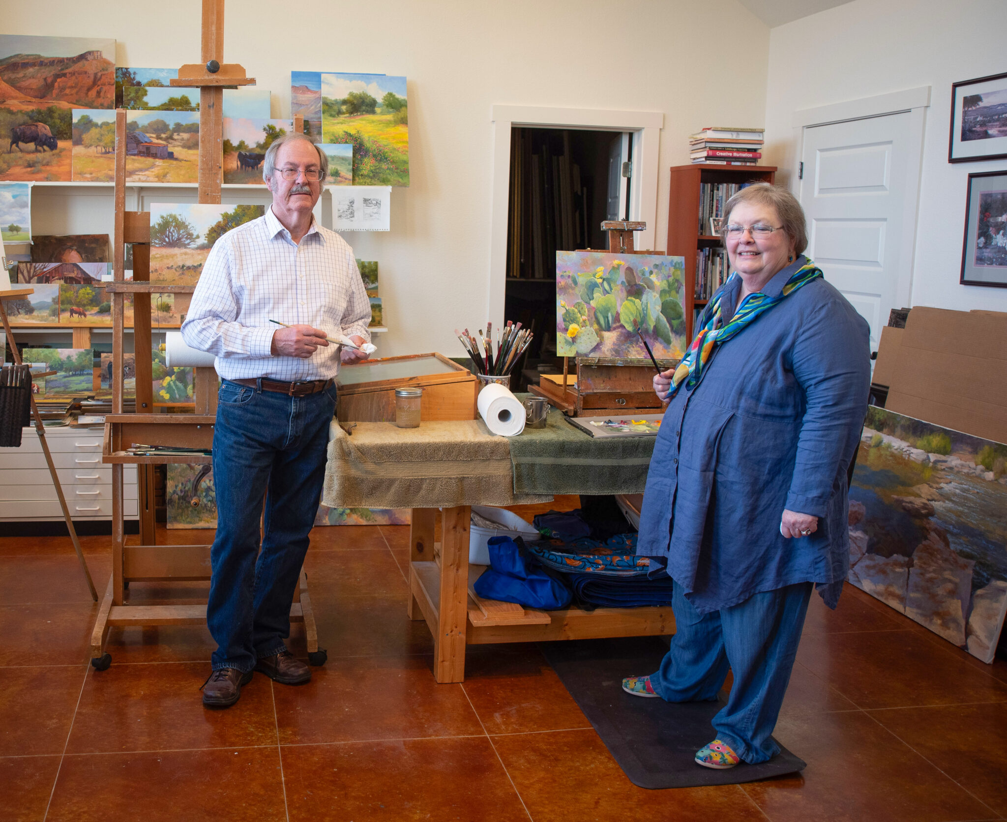 Painting Texas, side-by-side - Fredericksburg Standard