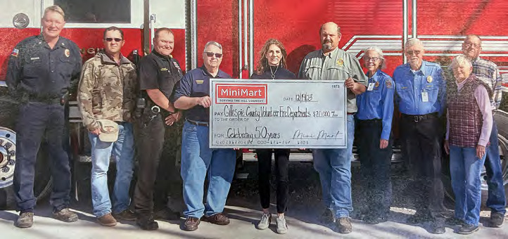 Cheers to 50 years, fire fighters and Mini Mart - Fredericksburg Standard