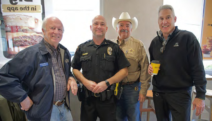 LAW HELPS WITH LUNCH RUSH - Fredericksburg Standard