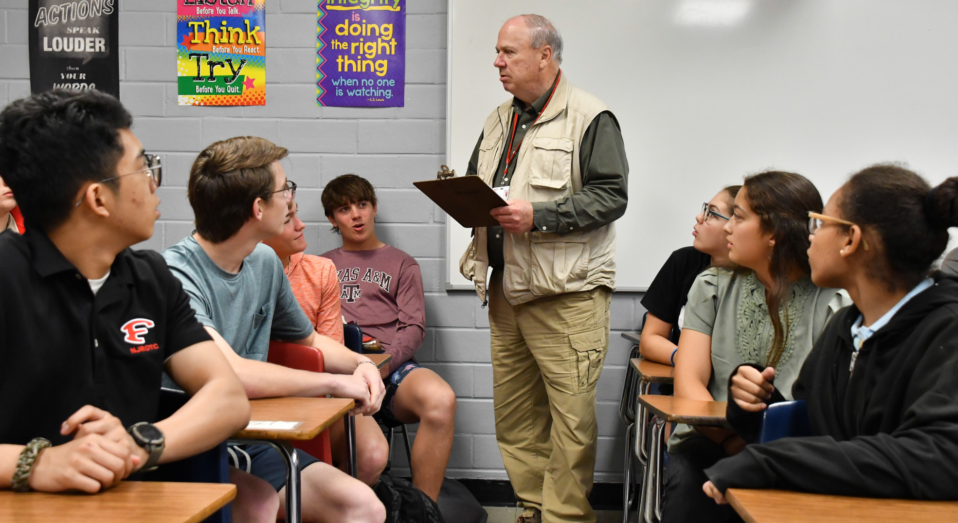 FHS teacher’s real-world teaching style wins accolades - Fredericksburg ...