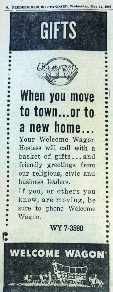 Privacy concerns knock wheels off welcome wagon - Fredericksburg Standard