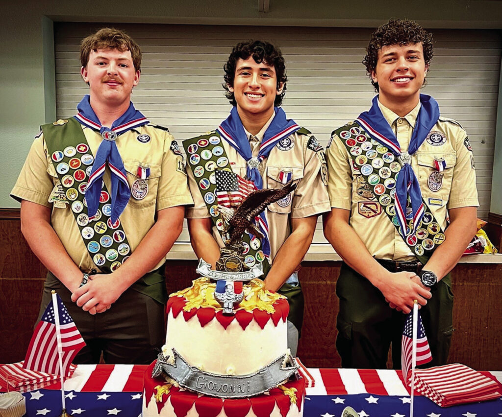 Three new Eagle Scouts honored at May ceremony - Fredericksburg Standard