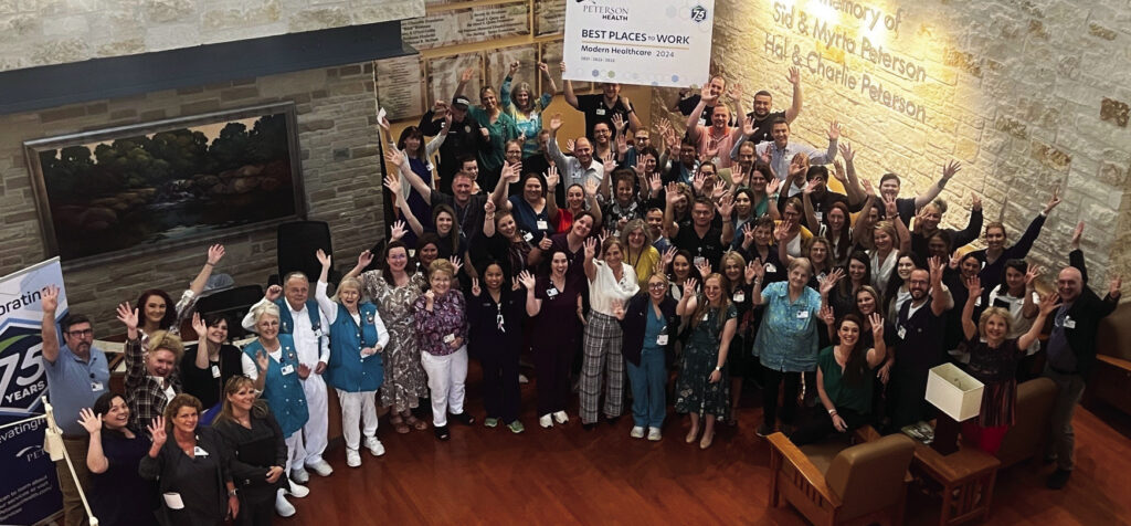 Kerrville’s Peterson Health named in ‘best places to work ... Kerrville’s Peterson Health named in ‘best places to work ...