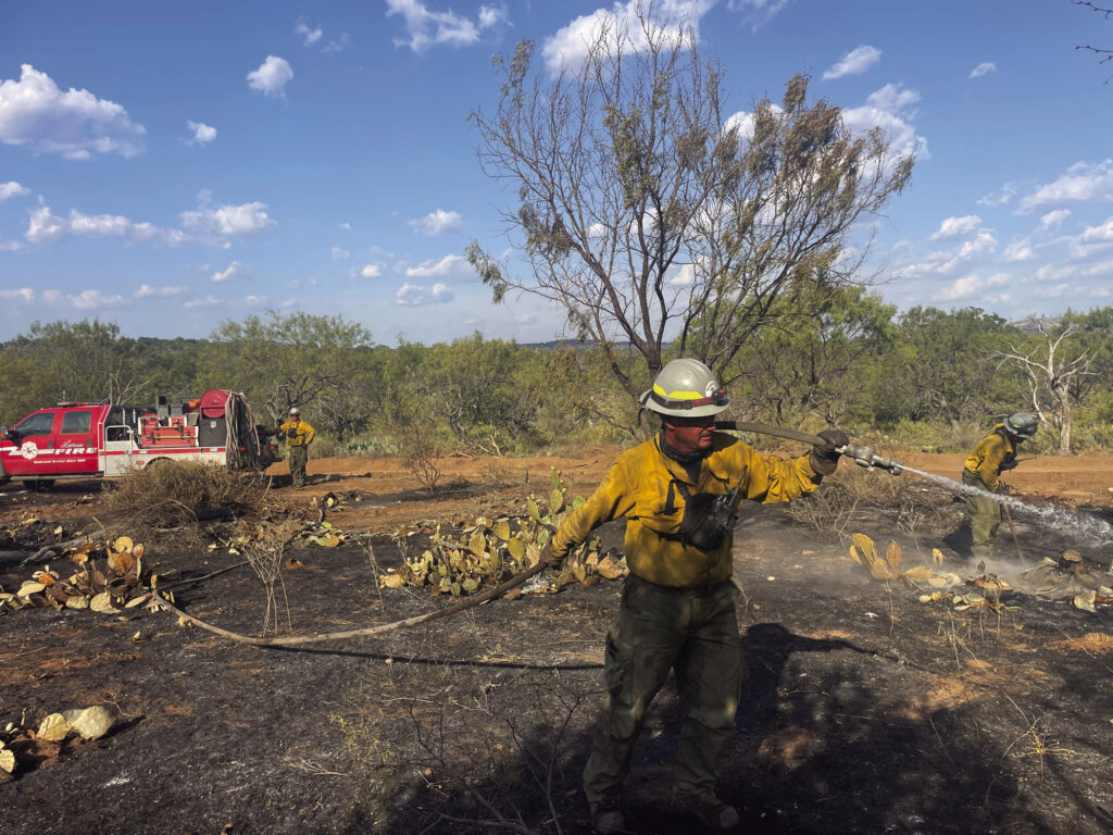 Officials caution after major fires in Mason - Fredericksburg Standard