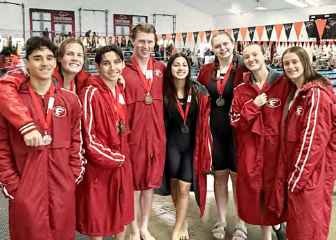 FHS swim team competes at district swim meet - Fredericksburg Standard