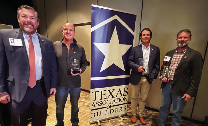 Local builder recognized twice by state association - Fredericksburg Standard