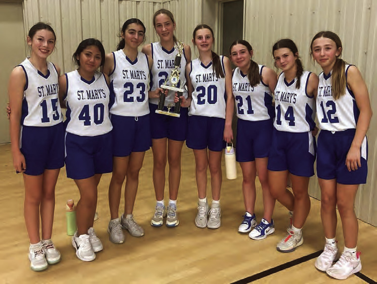 St. Mary’s eighth graders complete playoff run - Fredericksburg Standard