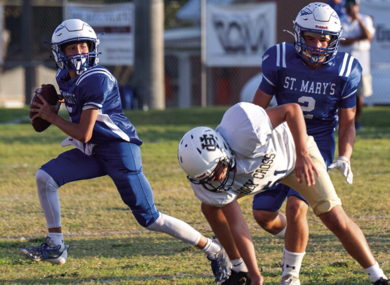 Apaches defeat Holy Cross for eighth win of season - Fredericksburg ...