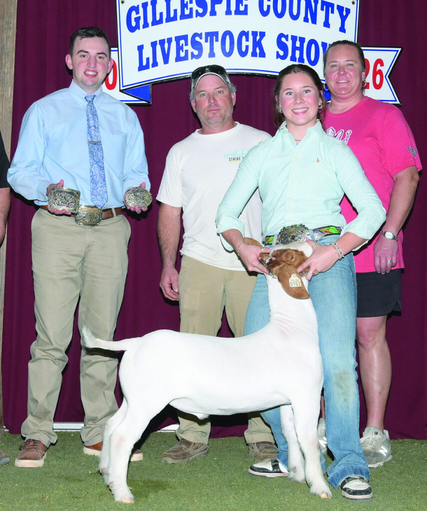 Gillespie County 94rdYouth Livestock Show - Fredericksburg Standard