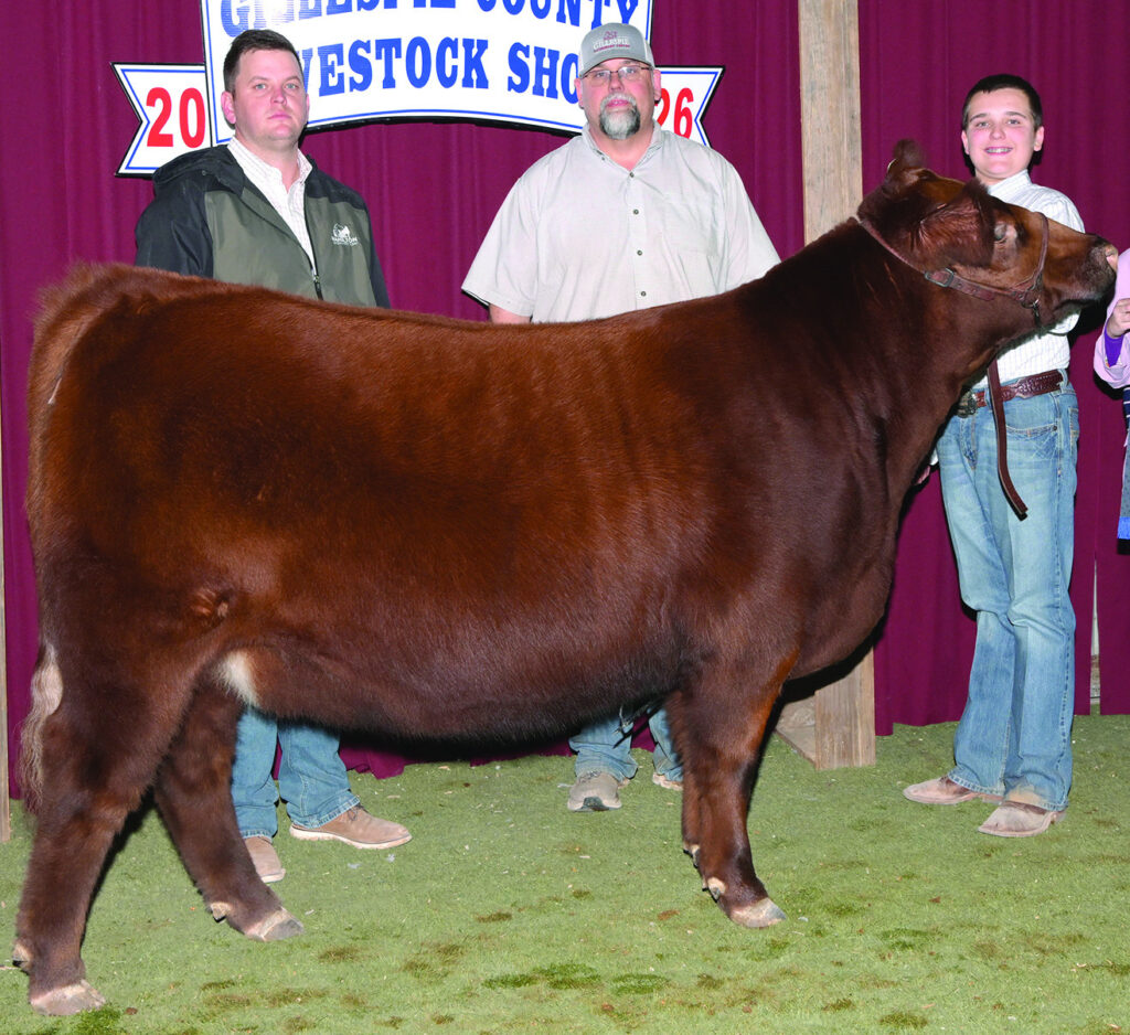 Gillespie County 94rdYouth Livestock Show - Fredericksburg Standard